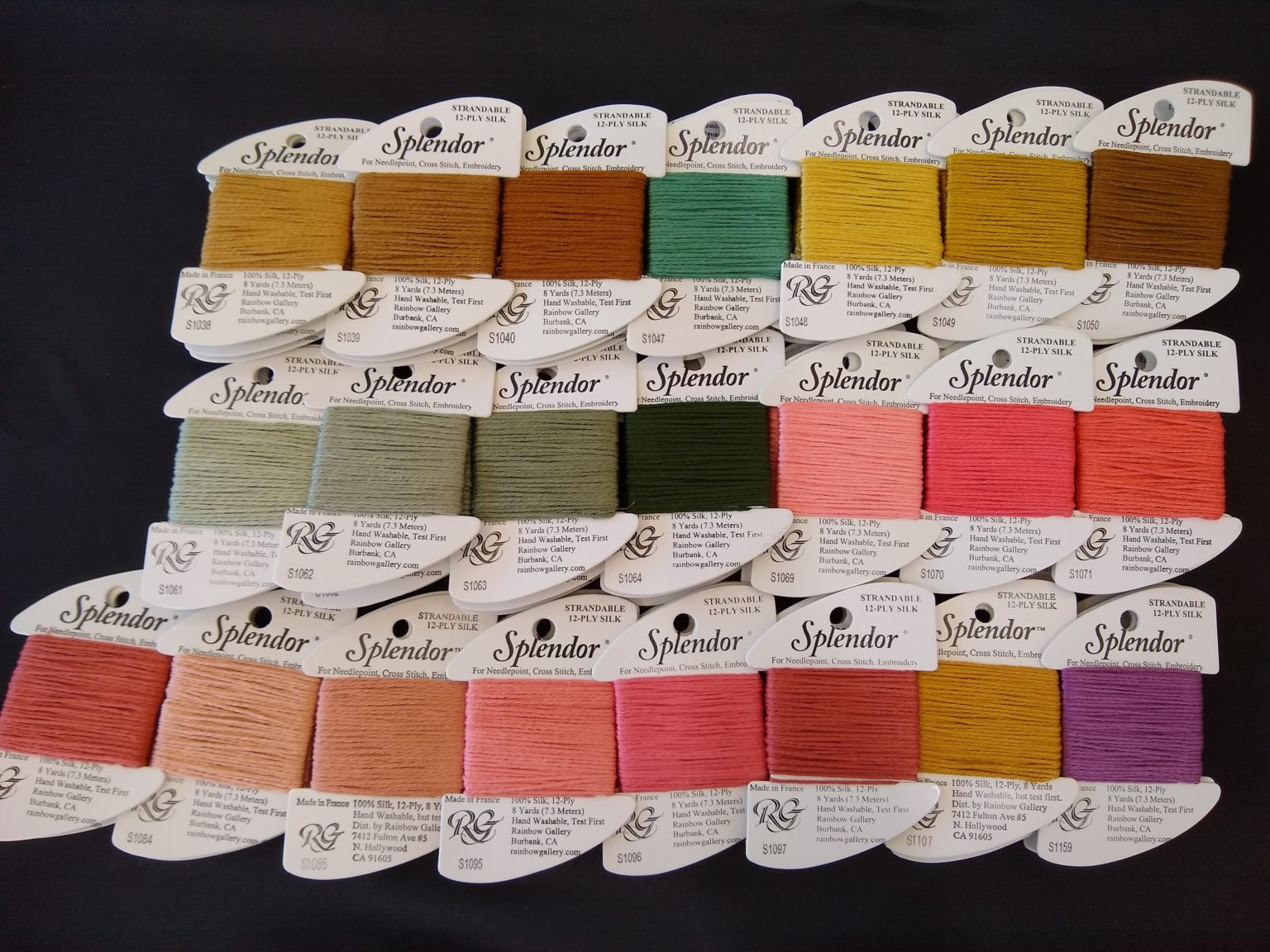 Rainbow Gallery Silk Splendor - ALISON COLE EMBROIDERY