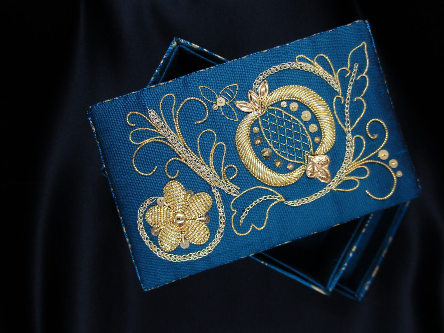 Elizabethan Treasure Box - ALISON COLE EMBROIDERY