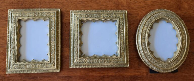 Mini Gold Frames - ALISON COLE EMBROIDERY