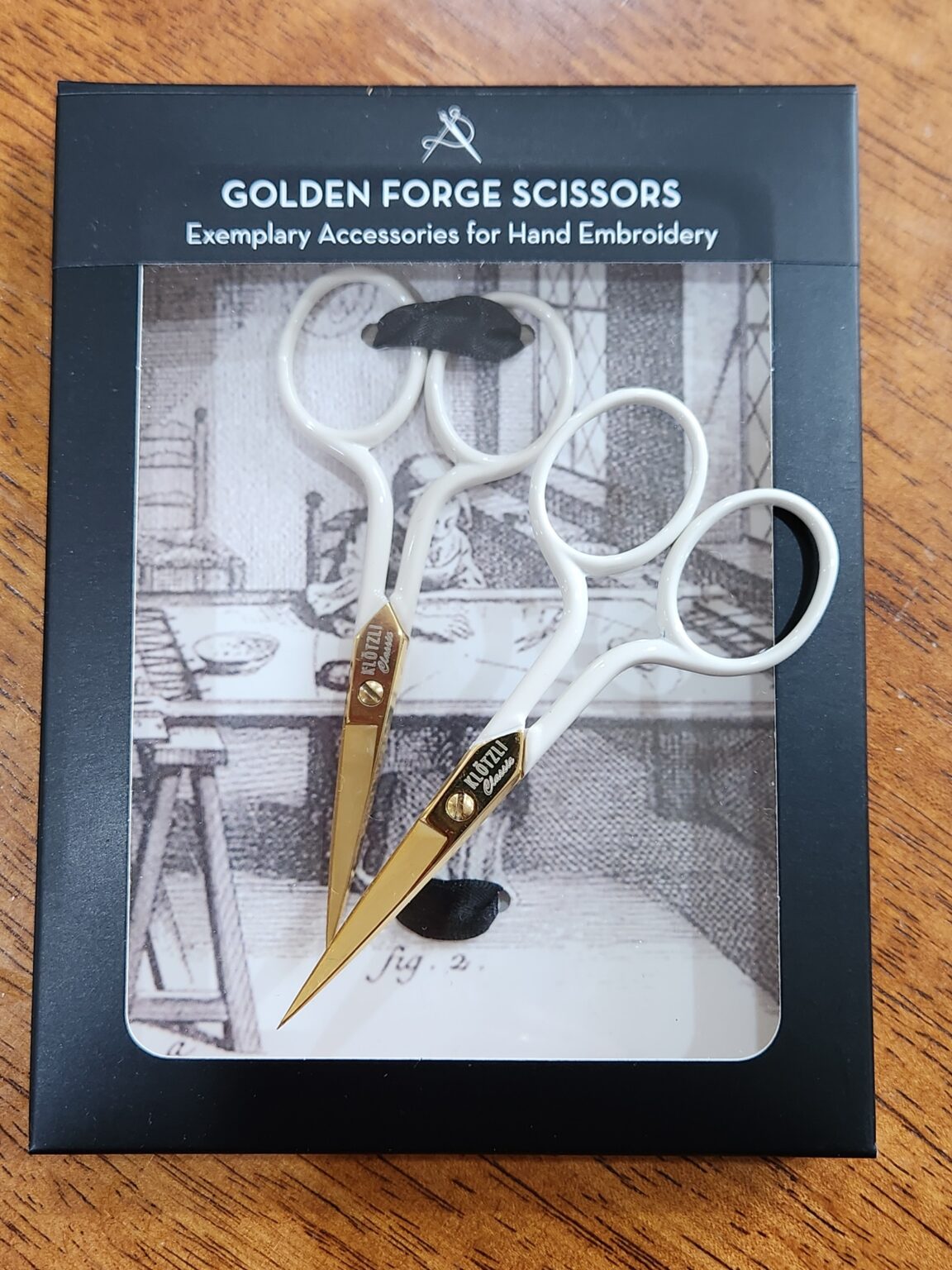 Golden Forge Scissors - ALISON COLE EMBROIDERY