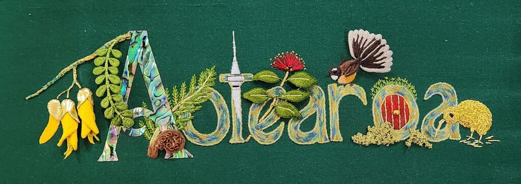 Pohutukawa Archives - ALISON COLE EMBROIDERY